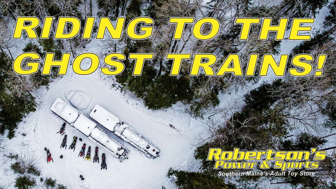 SKI-DOO EXPEDITION XTREME BACKWOODS RIDING TO THE ALLAGASH GHOST TRAINS ...