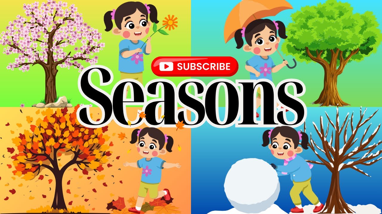 Seasons Explained for Kids: A Year-Round Adventure | Preschoolers ...