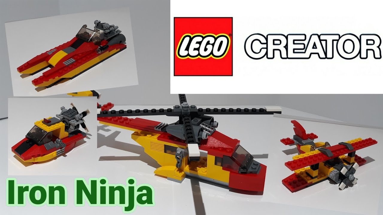 LEGO Rotor Rescue (2010) Review | Set #5866 - YouTube