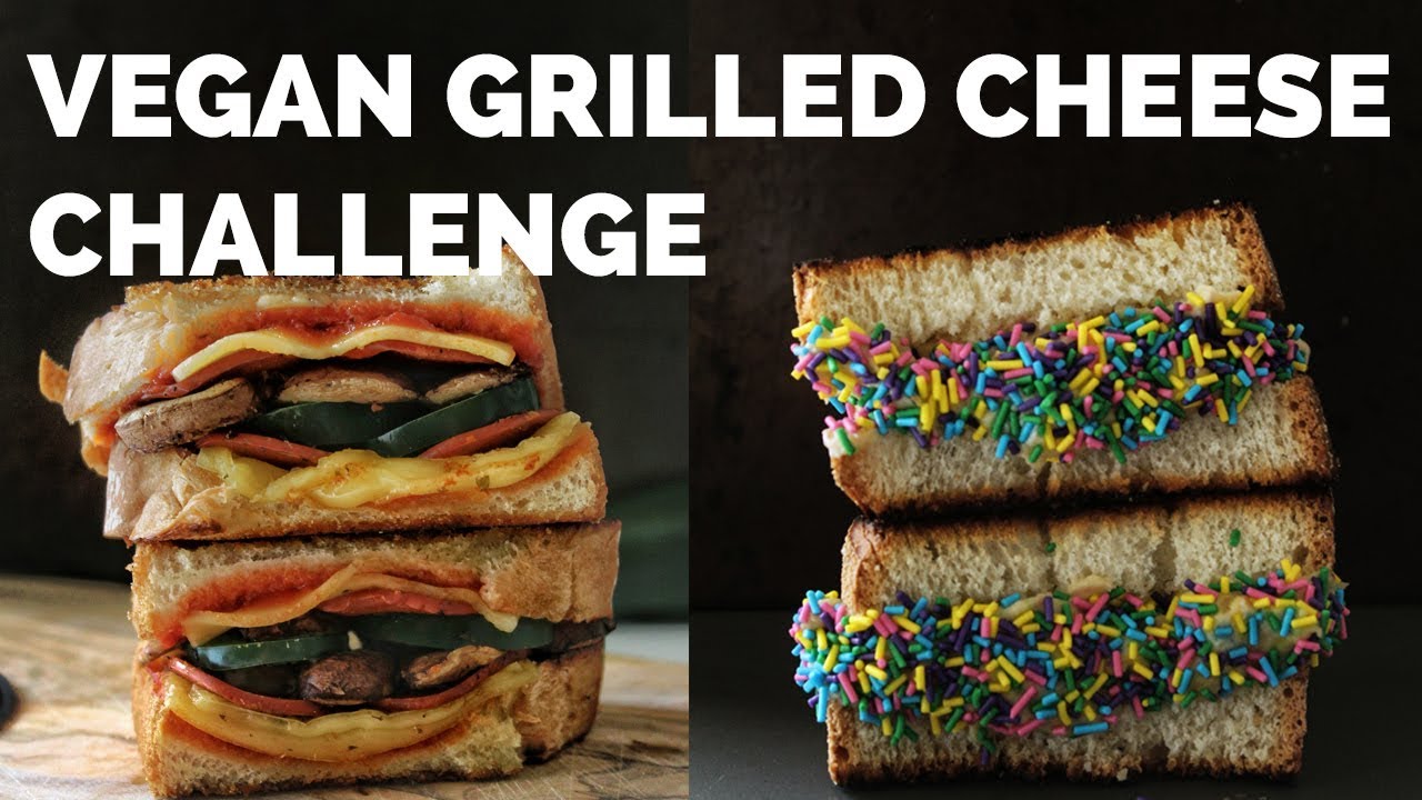 Vegan Grilled Cheese Challenge | Two Market Girls - YouTube