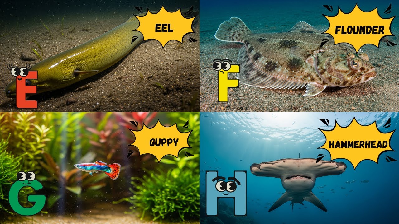 🐠 ABC Ocean Animals Song 🌊| Learn A–Z Sea Creatures! | Energypac Kids ...