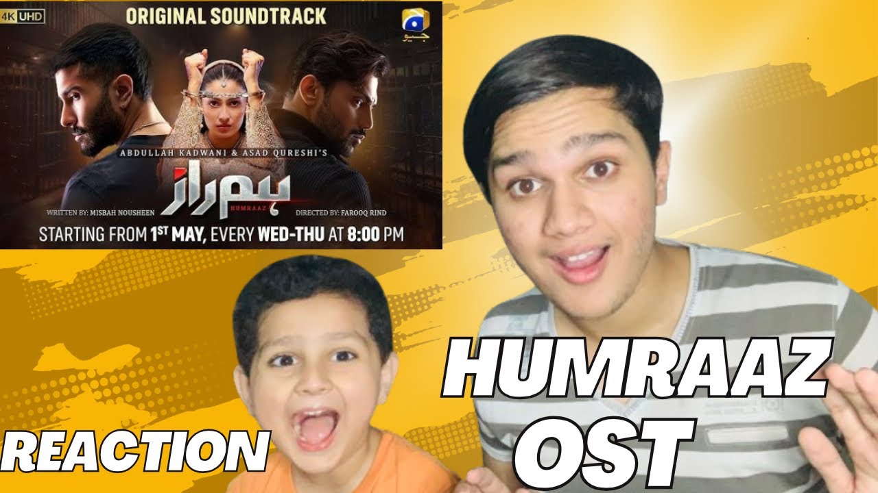 Pakistani Reaction on Humraaz OST |Feroze Khan| Ayeza Khan| Zahid Ahmed ...