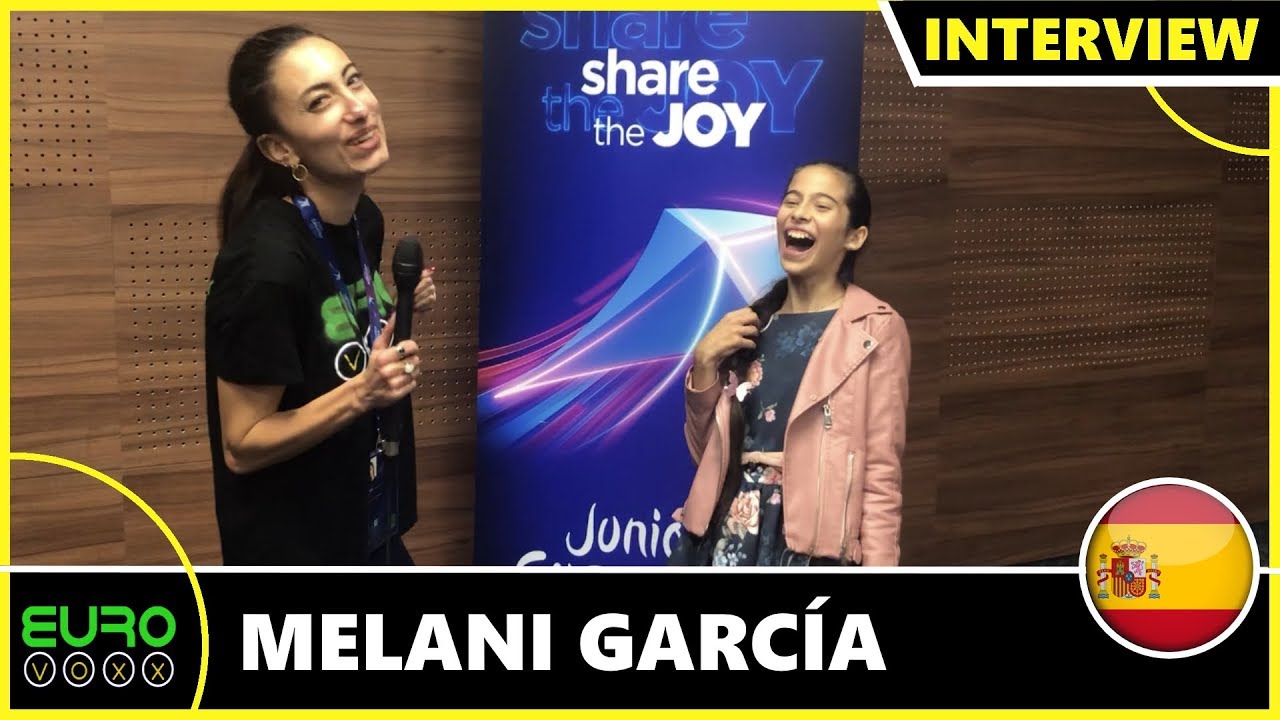 SPAIN: Melani García - 'Marte' (INTERVIEW) | LIVE AT JUNIOR EUROVISION ...