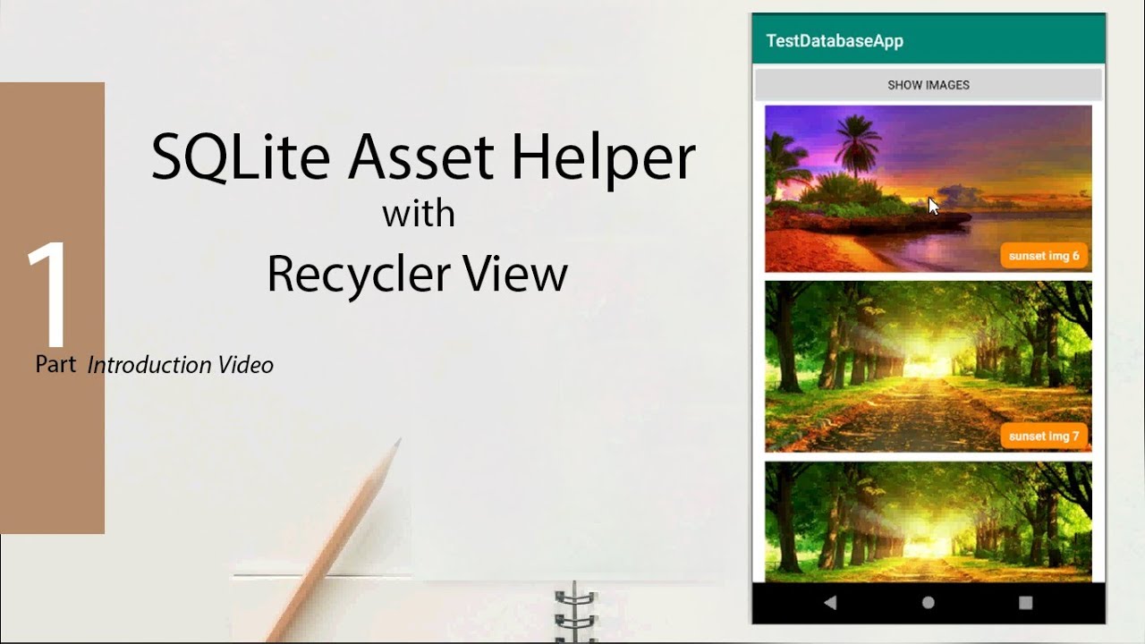 Storing and Showing Images into SQLite Database in Android Studio - YouTube