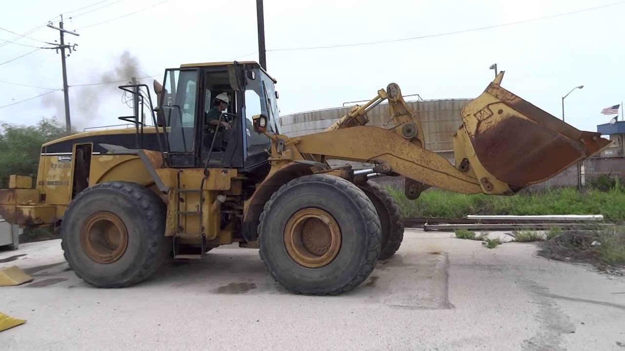 2000 CAT 972G Wheel Loader - YouTube