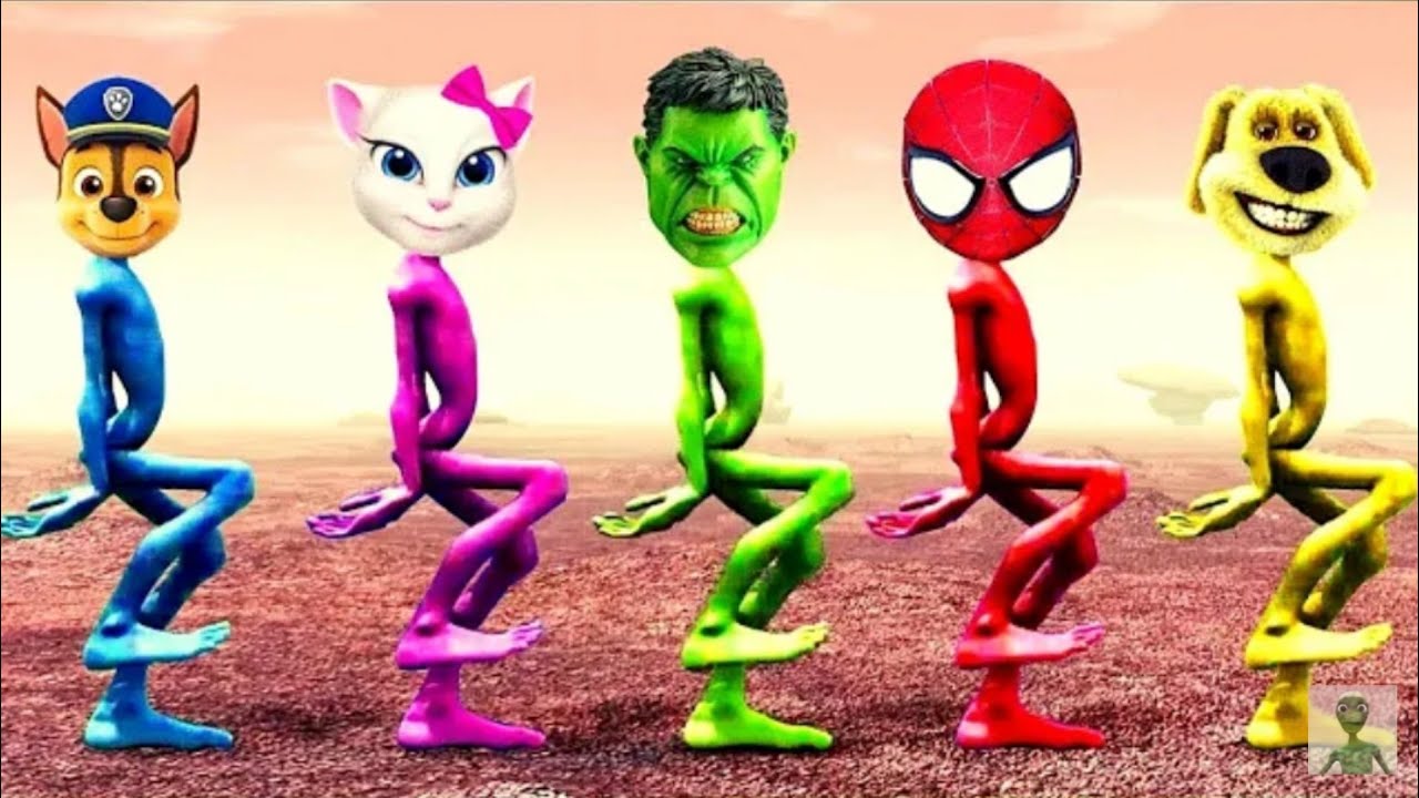 CAT AND ALIEN DANCE |DOME TU CASITA - YouTube