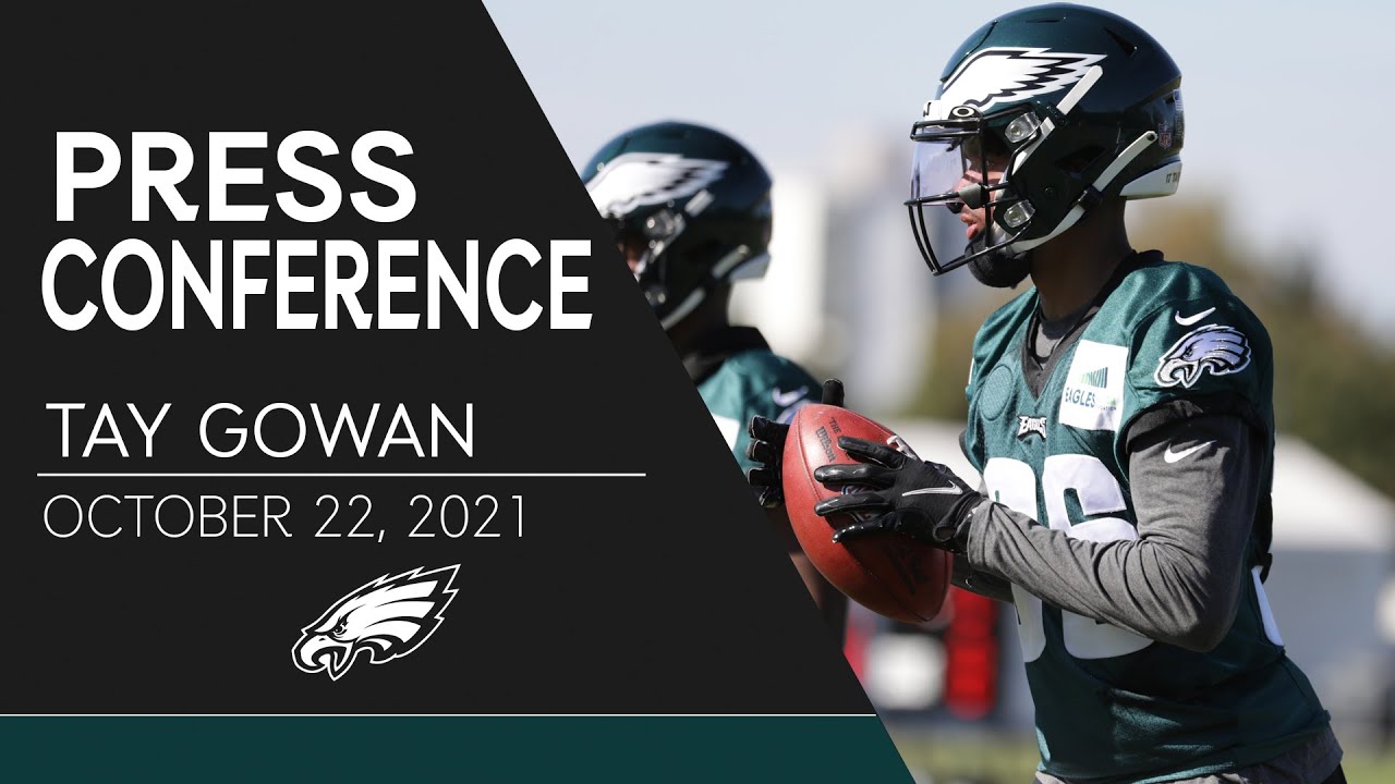 Tay Gowan Discusses Being Traded to the Eagles & More | Eagles Press ...