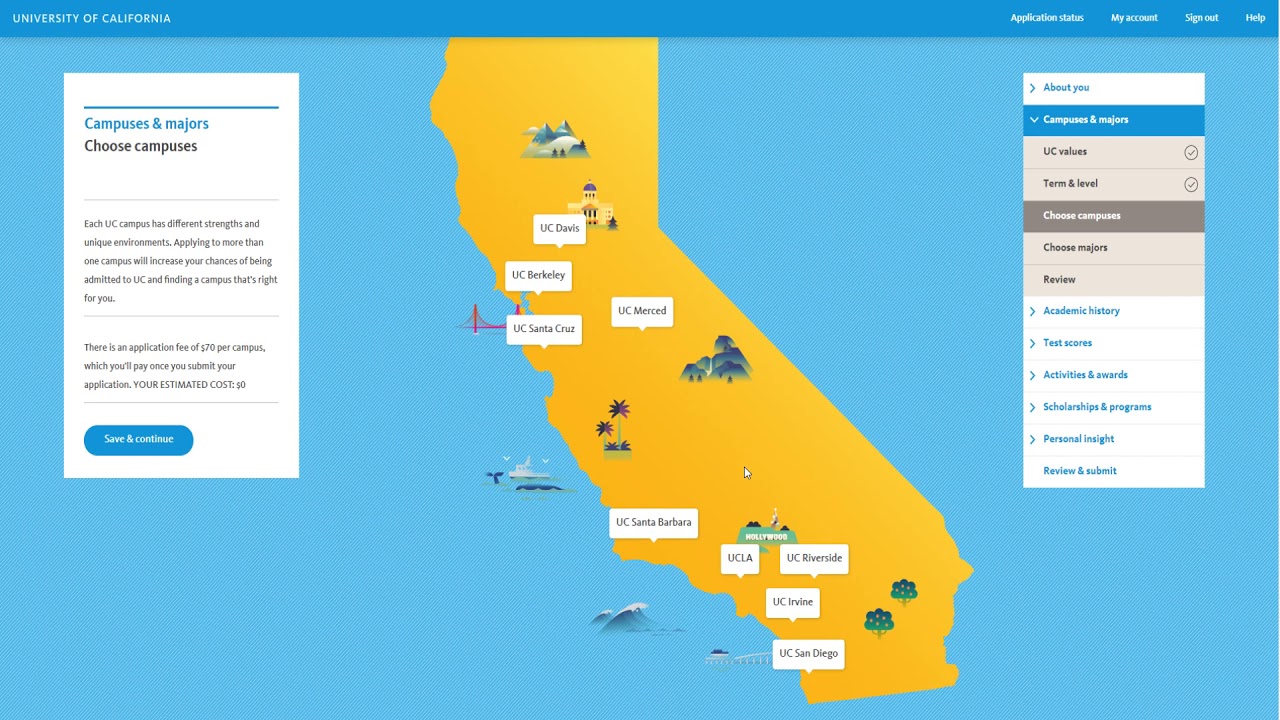 How to Apply to a UC! - YouTube