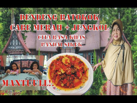 Dendeng Balado Pandai Sikek Sumatra Barat II Chilli Meat Pandai Sikek West Sumatra