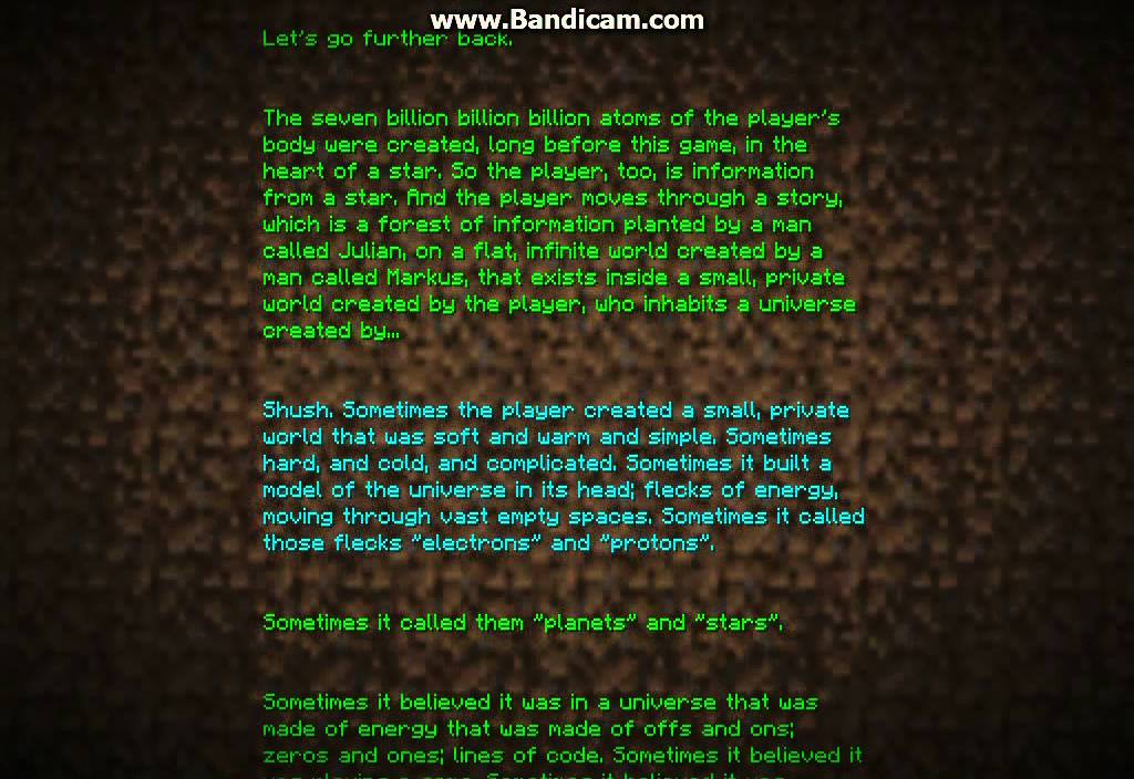 minecraft credits - YouTube