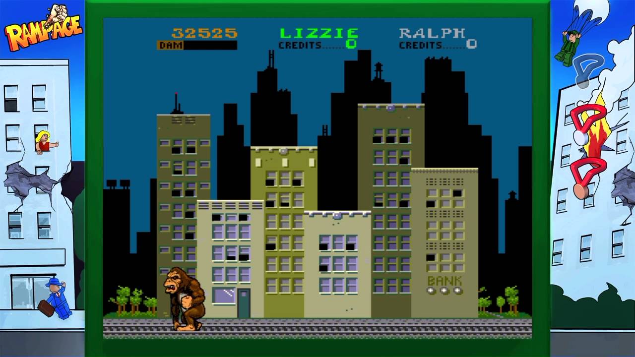 LEGO Dimensions: Midway Arcade Rampage Gameplay - YouTube