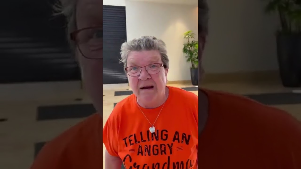 Angry Grandma Gets Arrested - YouTube
