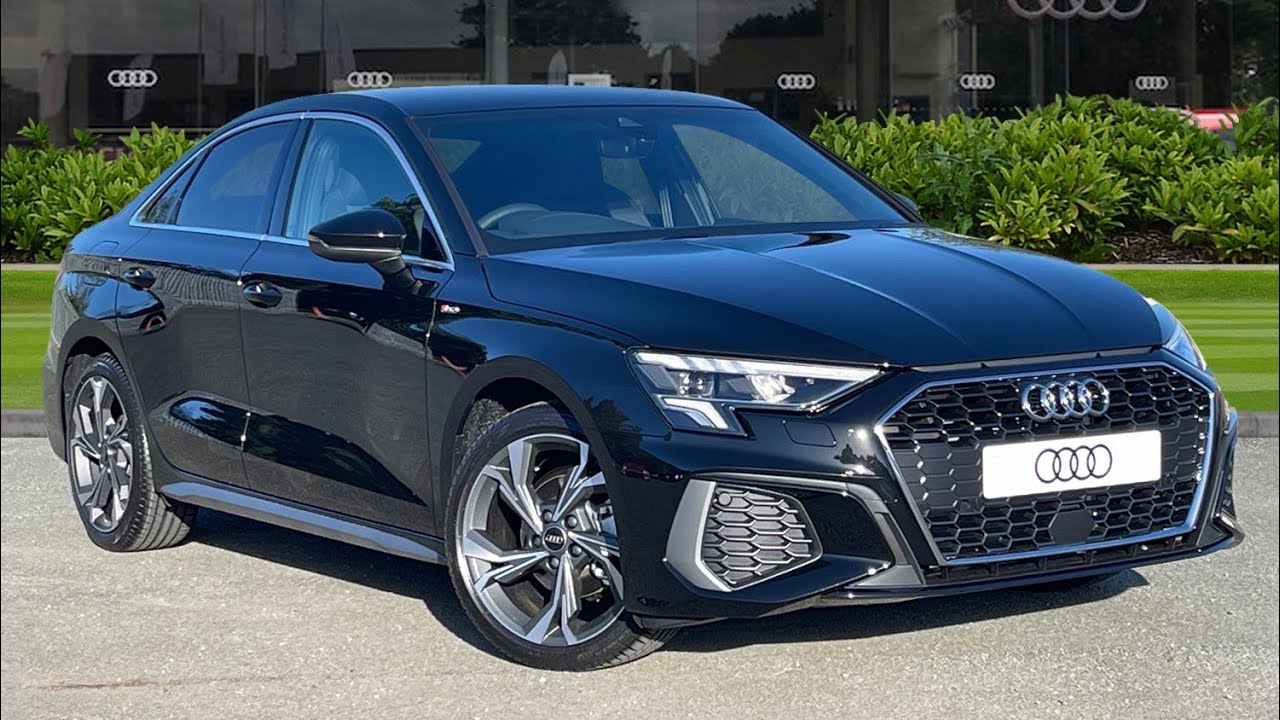 Brand New A3 Saloon S line 30 TFSI 110 PS 6-speed | Preston Audi - YouTube