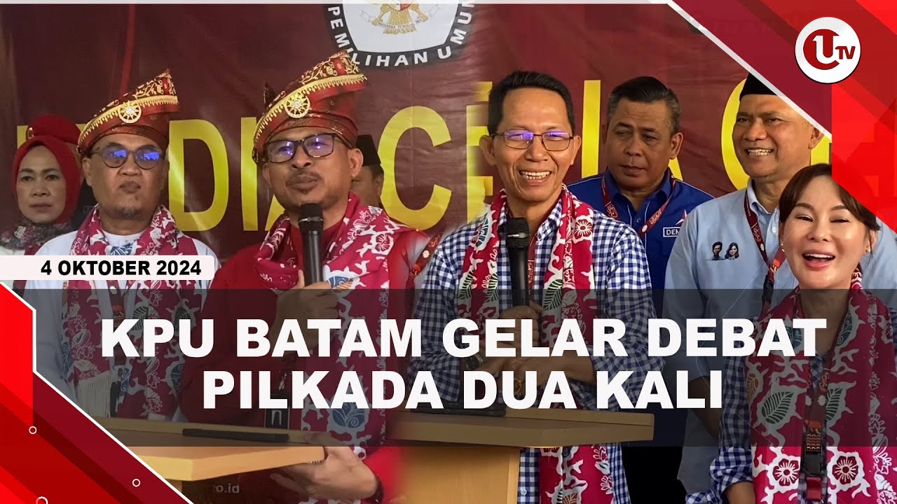 KPU BATAM SIAPKAN 6 TEMA DEBAT PILKADA | U-NEWS - YouTube