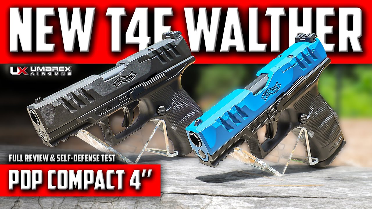 UMAREX T4E WALTHER PDP COMPACT .43 Cal – Review, Self-Defense Challenge ...