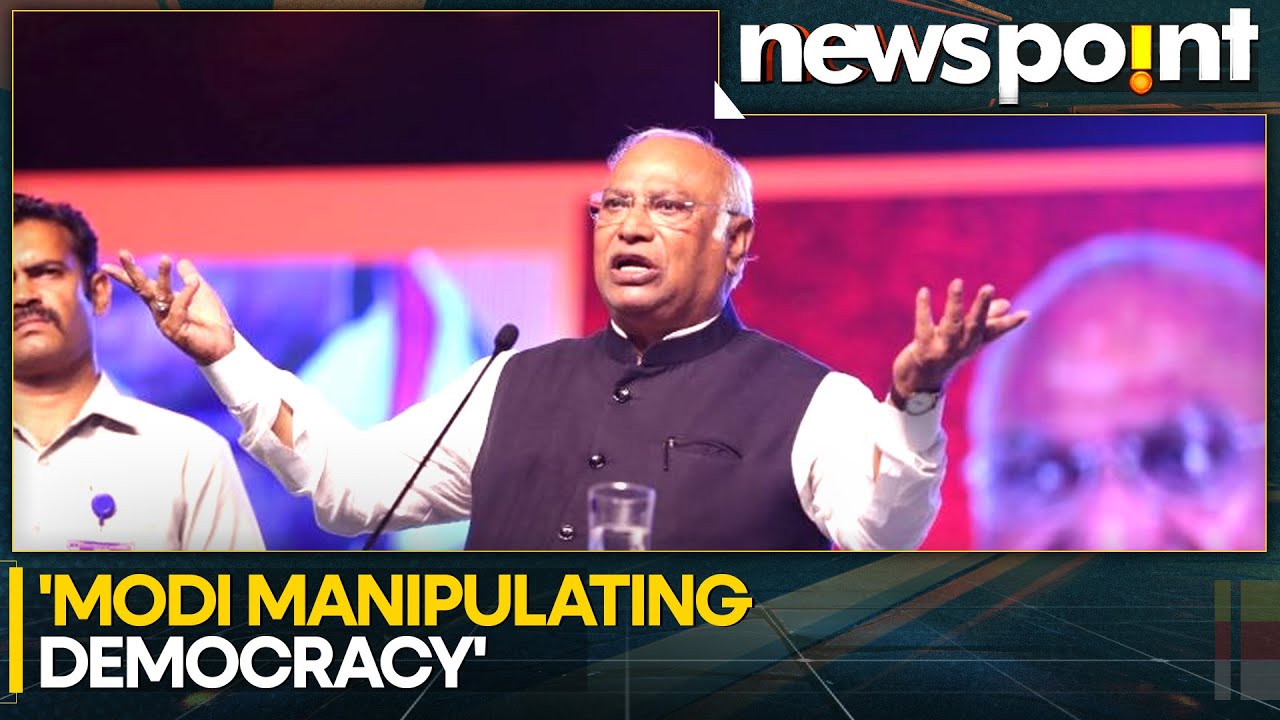 'Modi manipulating democracy': Kharge hits back at PM Modi's 'Congress ...