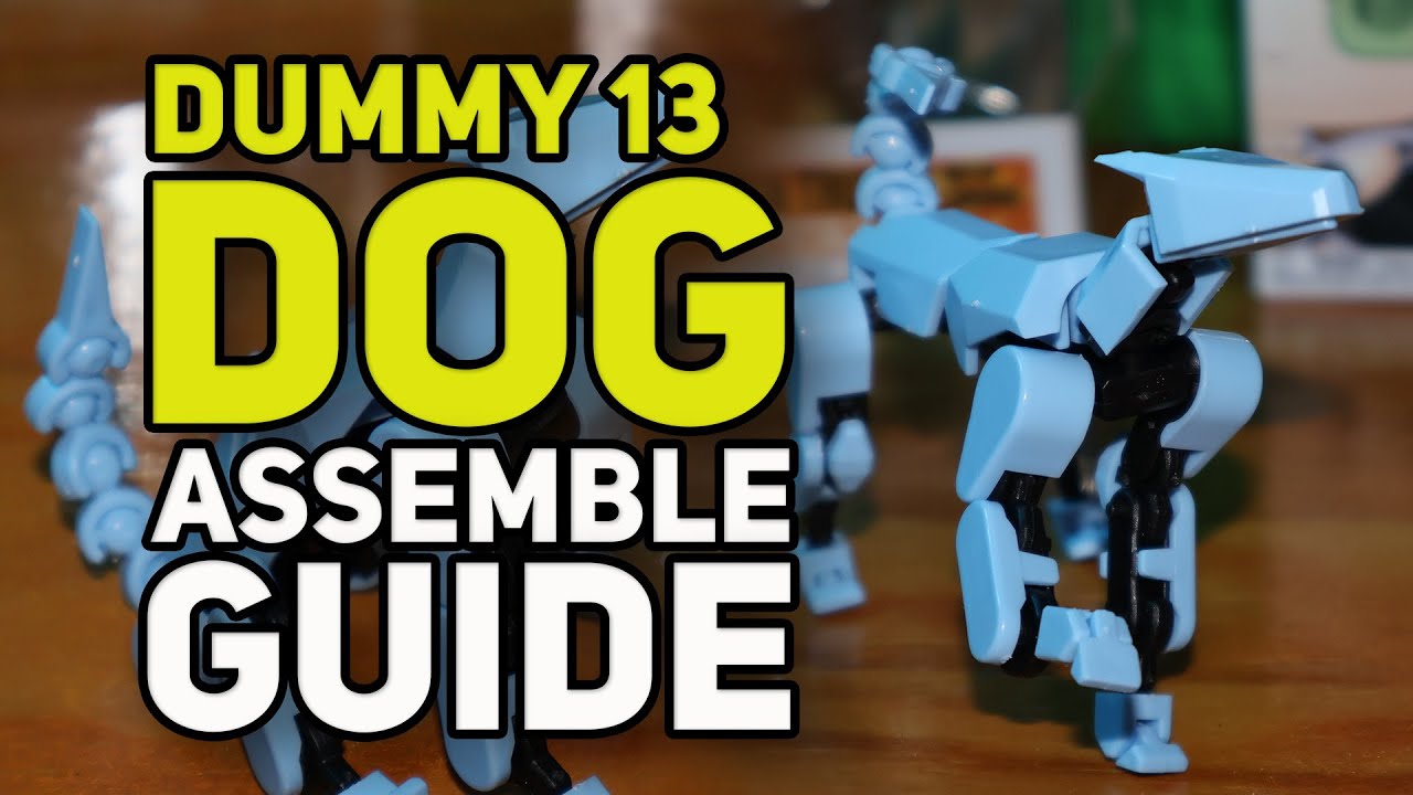 DUMMY 13 DOG/K9 ASSEMBLE GUIDE - YouTube
