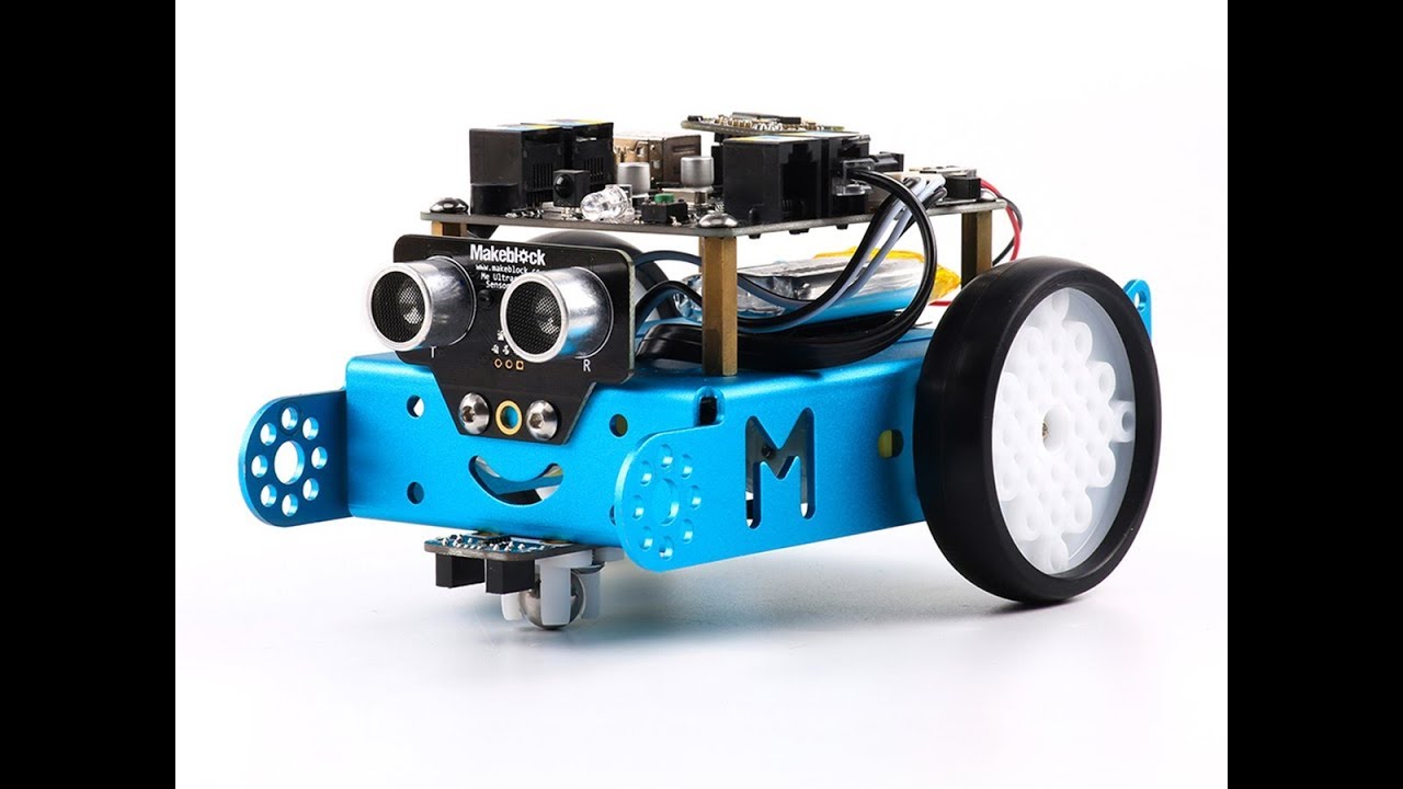 NUEVO PROGRAMA Mbot Sensor Ultrasonidos - YouTube