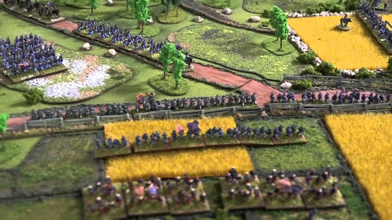 Civil War Battle Diorama - YouTube