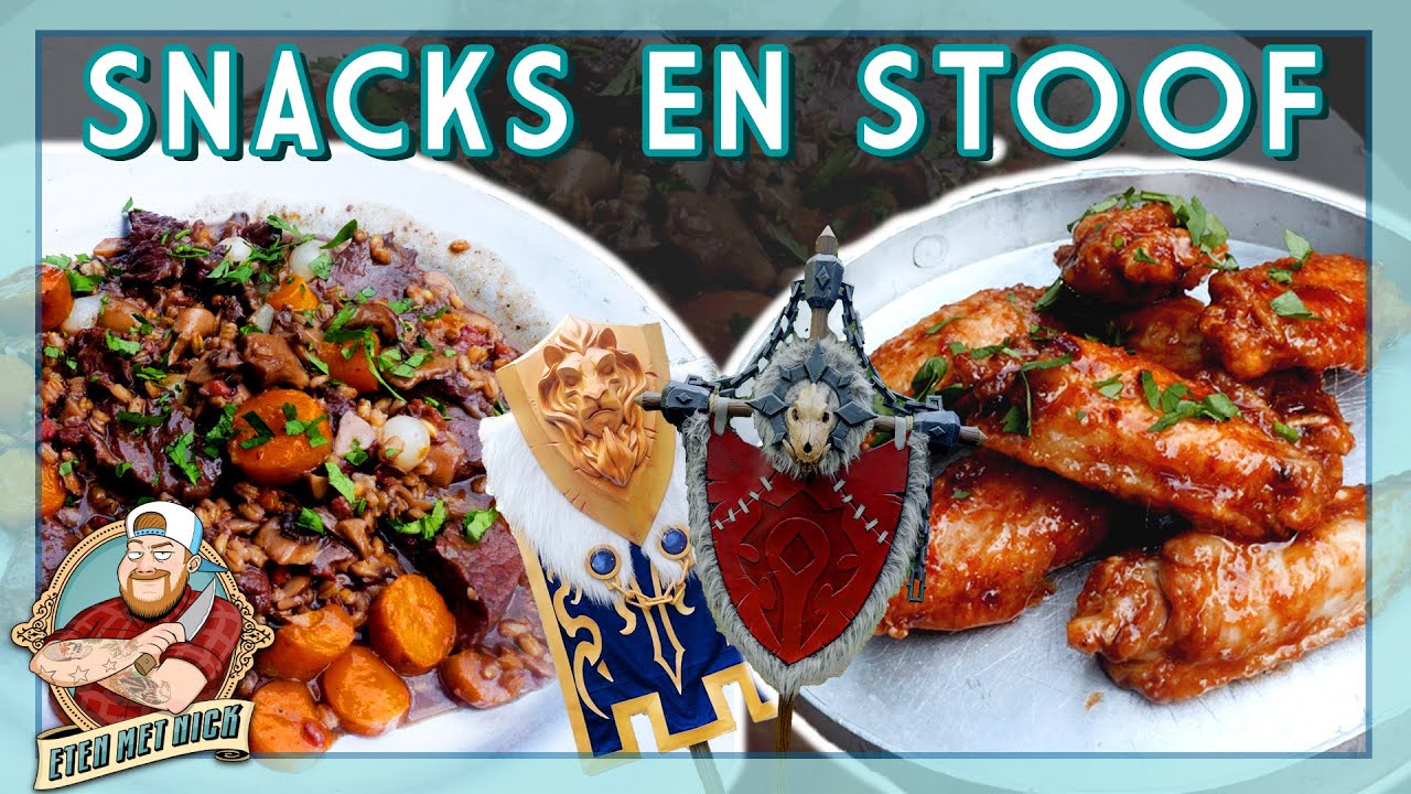 Stoofvlees en snacks uit World of Warcraft! | EtenmetNick | How to ...