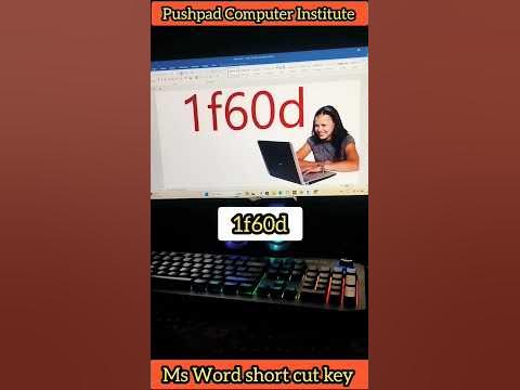 Emoji shortcuts in Msword #computer - YouTube