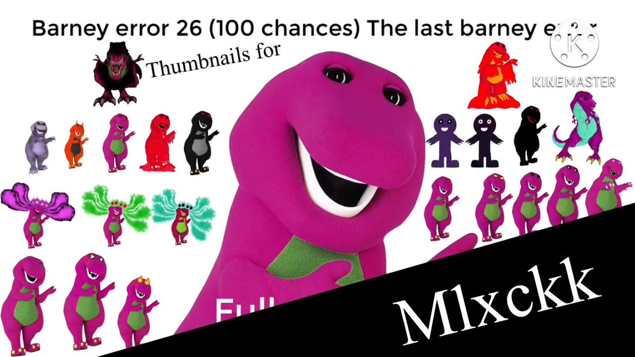 Thumbnails for barney error 26 (100 chances) The last Barney error ...