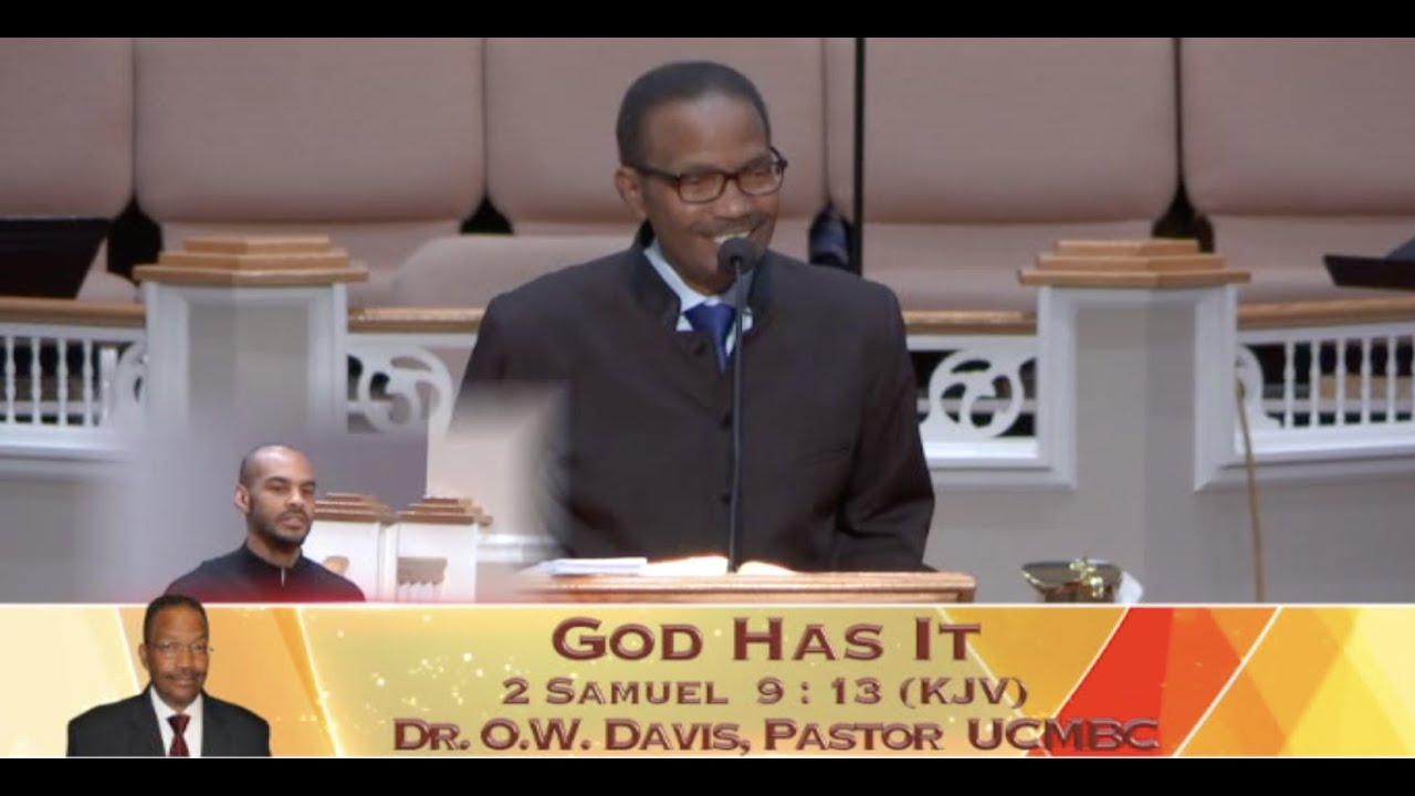 Pastor Davis - God Has It - YouTube