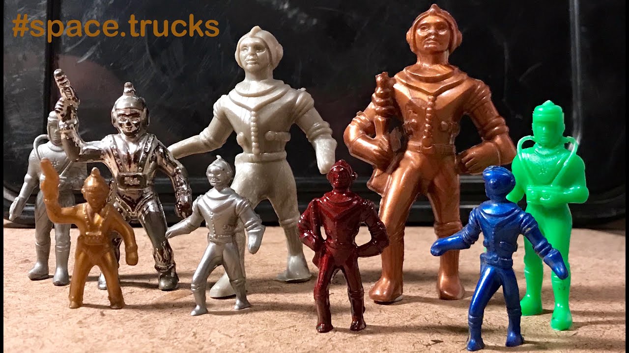 Tudor Rose and Thomas Toys Late 50s/Early 60s Space Figures + others by ...