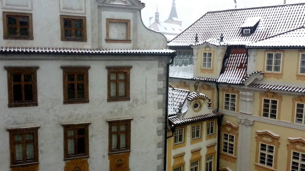 A Window View from Prague Square Hostel in Prague-Czech Republic 布拉格 ...