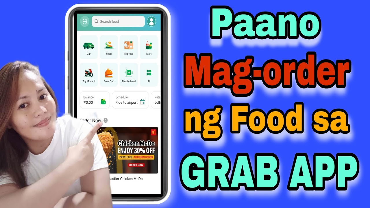 How to Place Order in Grab App//Paano mag Order ng Pagkain sa Grab App ...