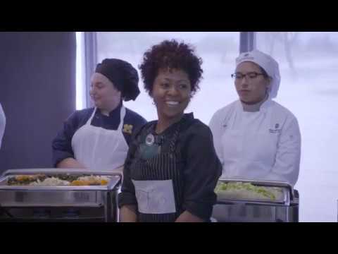 PCC - DV Campus Culinary Program host visiting Chef Razia Sabour - YouTube