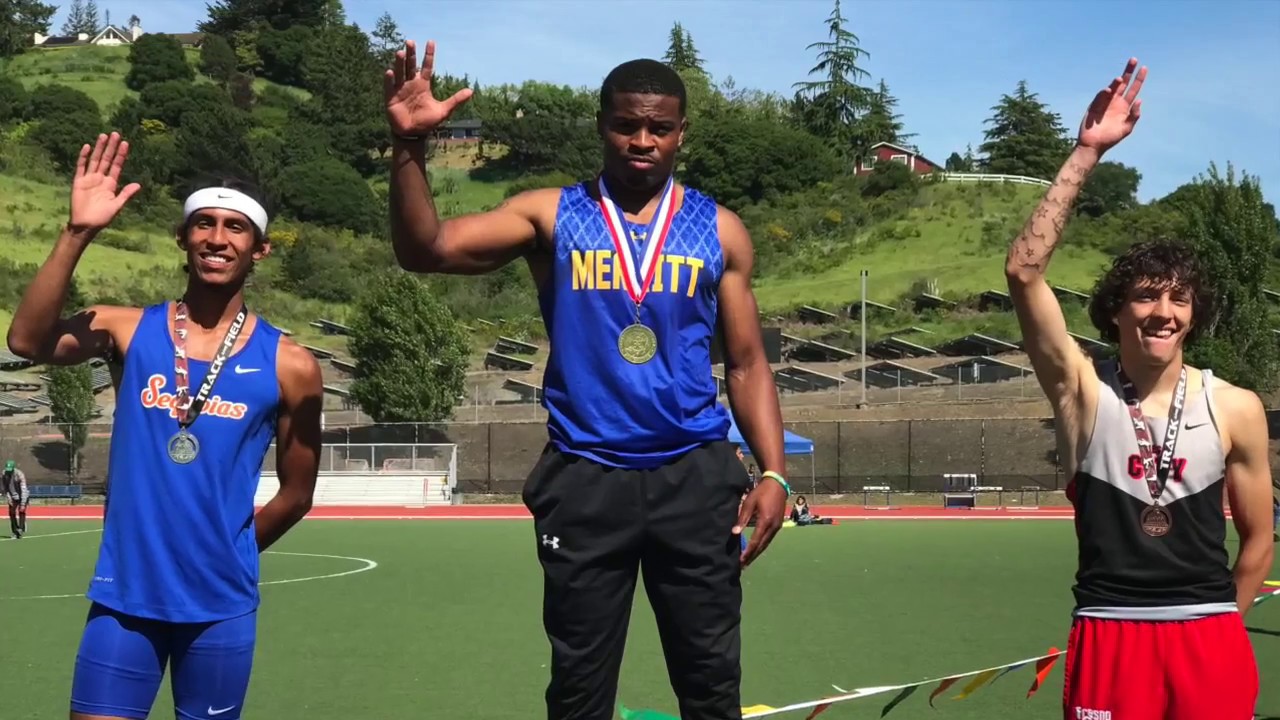John McDonald wins 400m at the 2017 Bay Valley Conference Championship ...