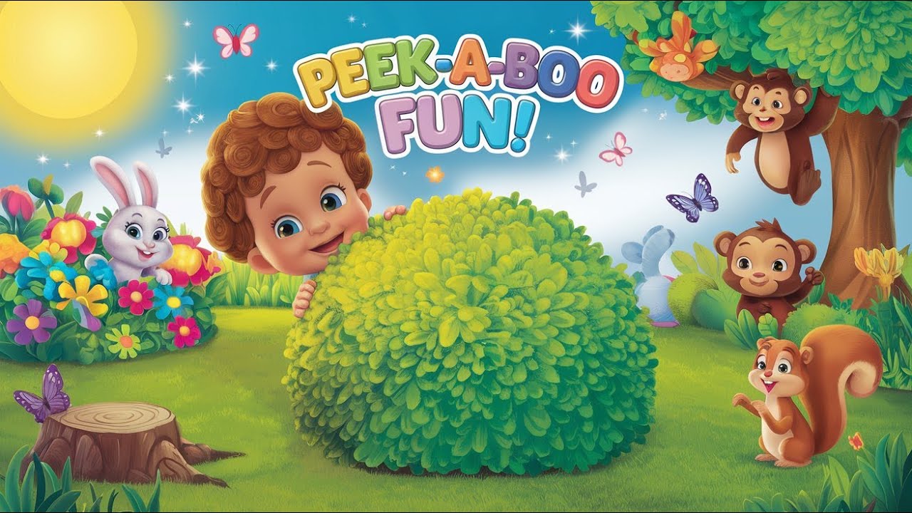 Peek-A-Boo Song | Toddler Songs | Nursery Rhymes And Kids Songs | Baby ...