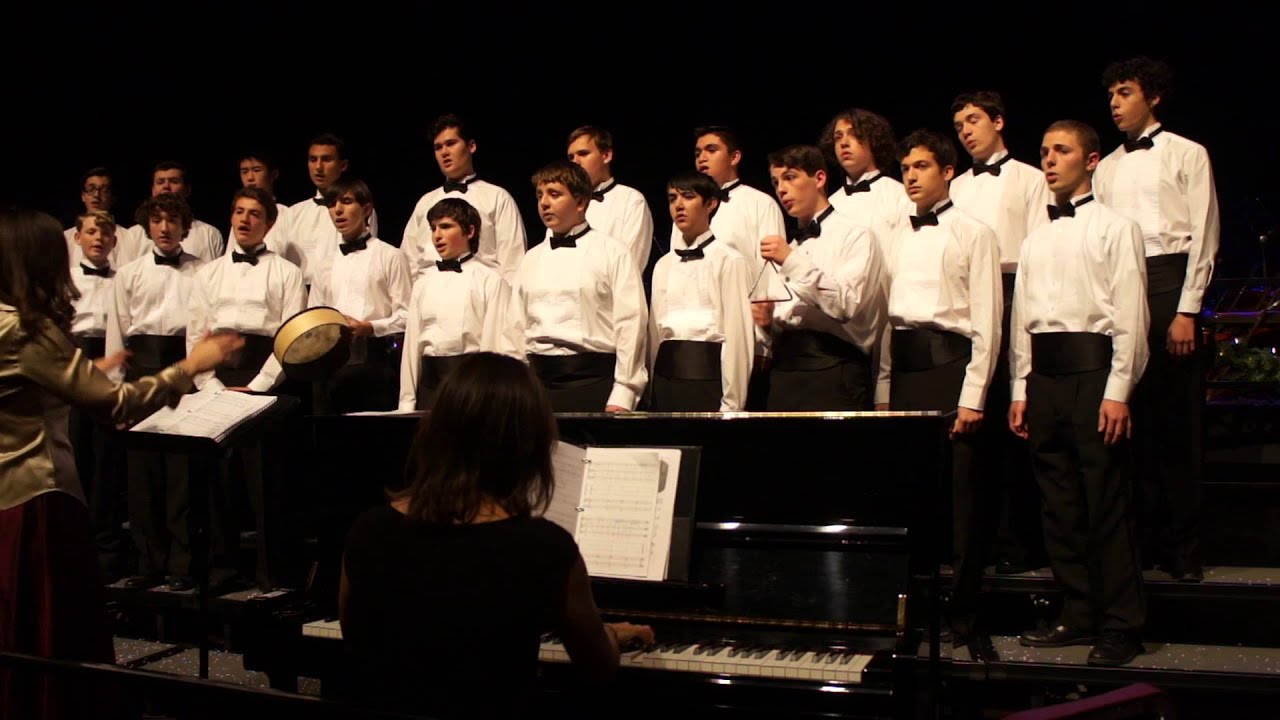 NPHS Men's Choir "King's Processional" by Debra Morton - YouTube