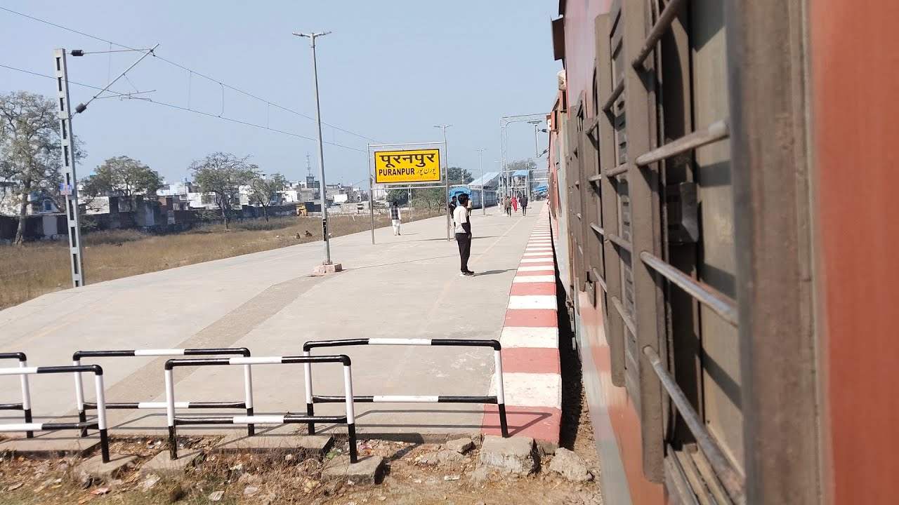 Lucknow to Pilibhit sleeper class journey 🇮🇳 train number 15009 ...