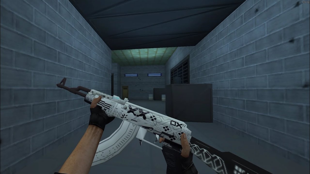 [CS1.6] Default AK47 on Valorant Animation with Custom PrintStream Skin ...