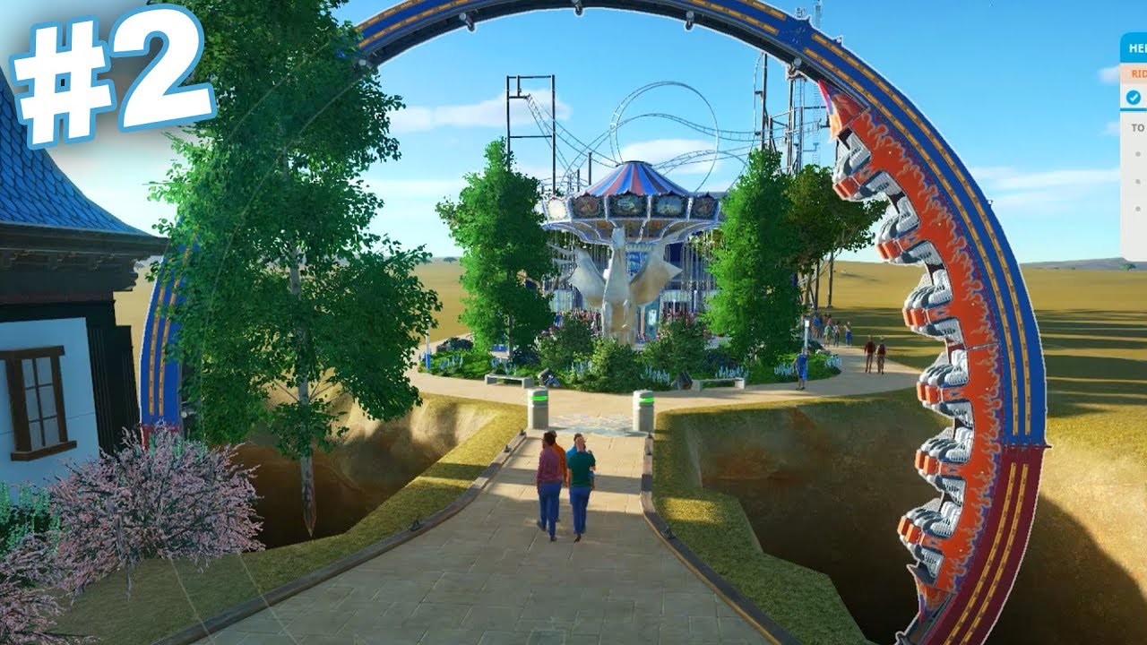 Planet Coaster - TINY PARK CHALLENGE - Part 2 (Over the Top) - YouTube