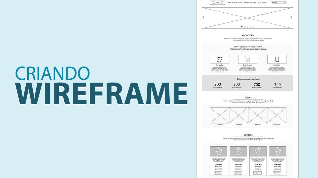 Criando Wireframe - Slides - YouTube
