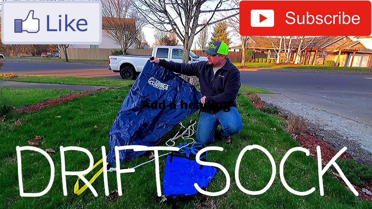 DRIFT SOCK (PRODUCT REVIEW) ANCHOR FISHING! HEWESCRAFT - YouTube