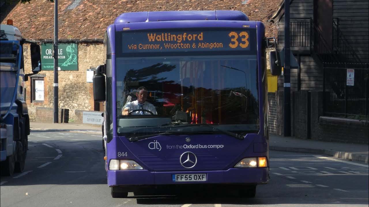 Thames Travel | Mercedes Citaro O530 | 844 (FF55 OXF) | 33 - YouTube