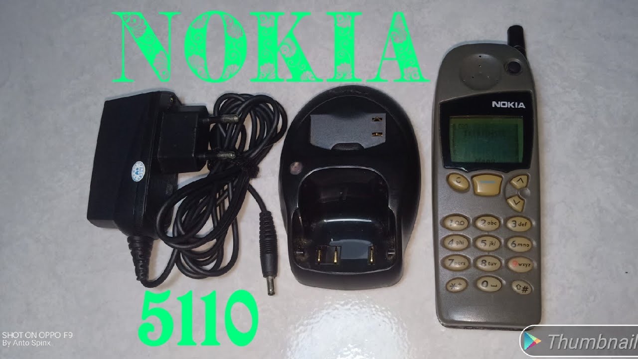 Hp jadul Nokia 5110/old phone Nokia 5110 - YouTube