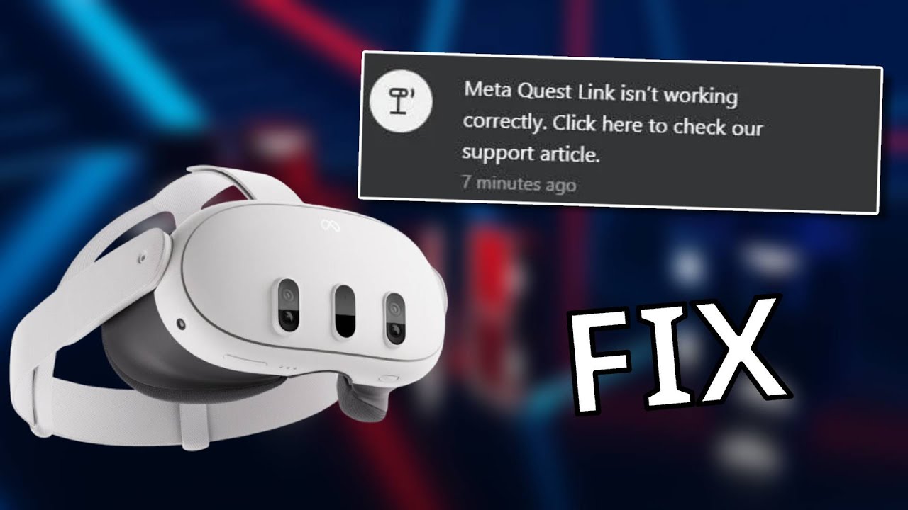 How to Fix Meta Quest Link Not Working (2026) - YouTube