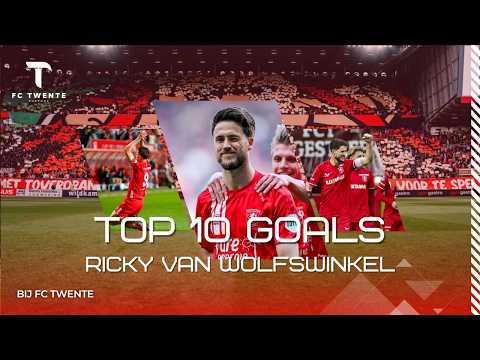 𝗧𝗢𝗣 𝟭𝟬 𝗚𝗢𝗔𝗟𝗦 - Van Ricky van Wolfswinkel bij FC Twente