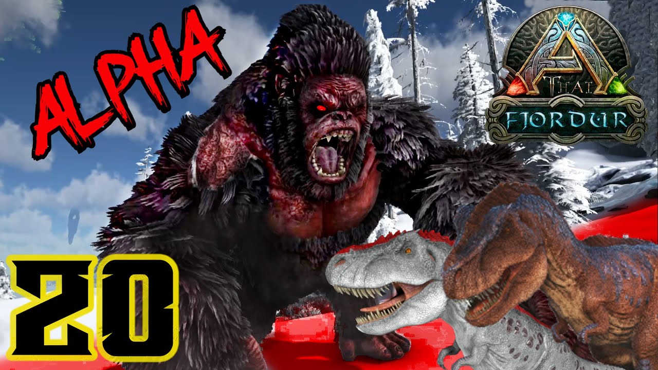 ARK FJORDUR #20 ** NOS ENFRENTAMOS AL MONO EN ALPHA...🔥🔥 ** .. ARK ...