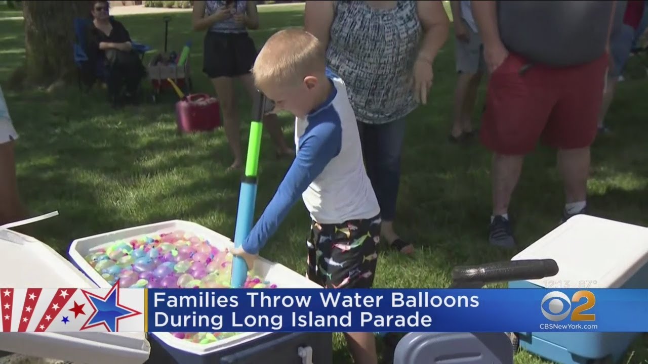 Long Island Fourth Of July Parade Makes A Splash - YouTube