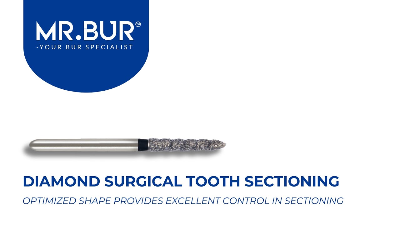 ISO OS879KL Diamond Surgical Series Tooth Sectioning Diamond Bur FG ...