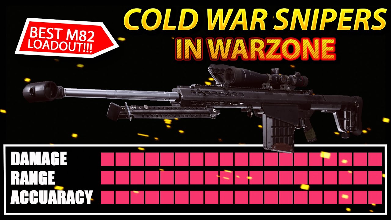 Best M82 Loadout! Call Of Duty: Cold War Sniper Rifles in Warzone ...
