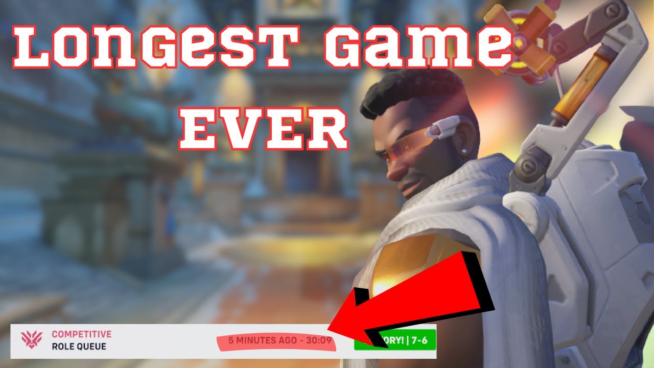 LONGEST GAME EVER IN OVERWATCH 2 | OVERWATCH COMPETITIVE - YouTube