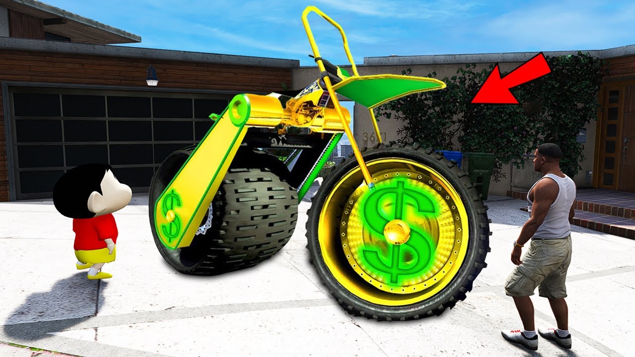 Franklin Finding & Stealing World's Rarest Bike in GTA 5 - YouTube