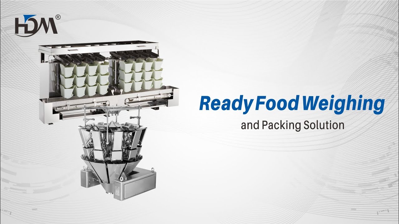 Ready Food Weighing and Packing Solution #WeightingSystem - YouTube
